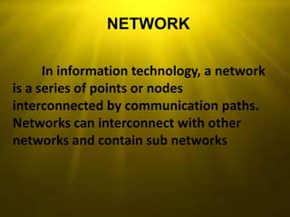 Lan,wan and man | PPTX