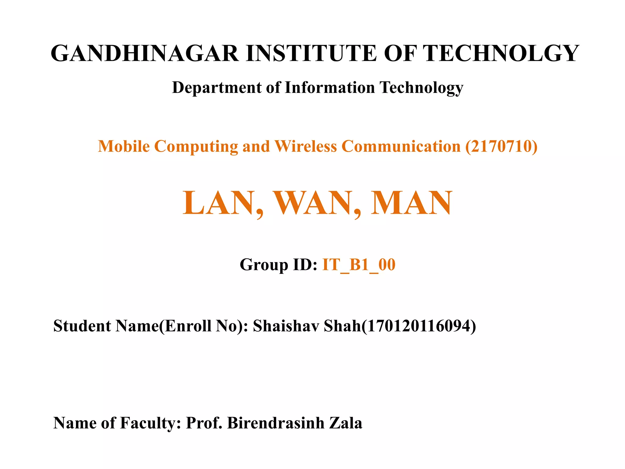 Lan, wan, man mcwc | PPT