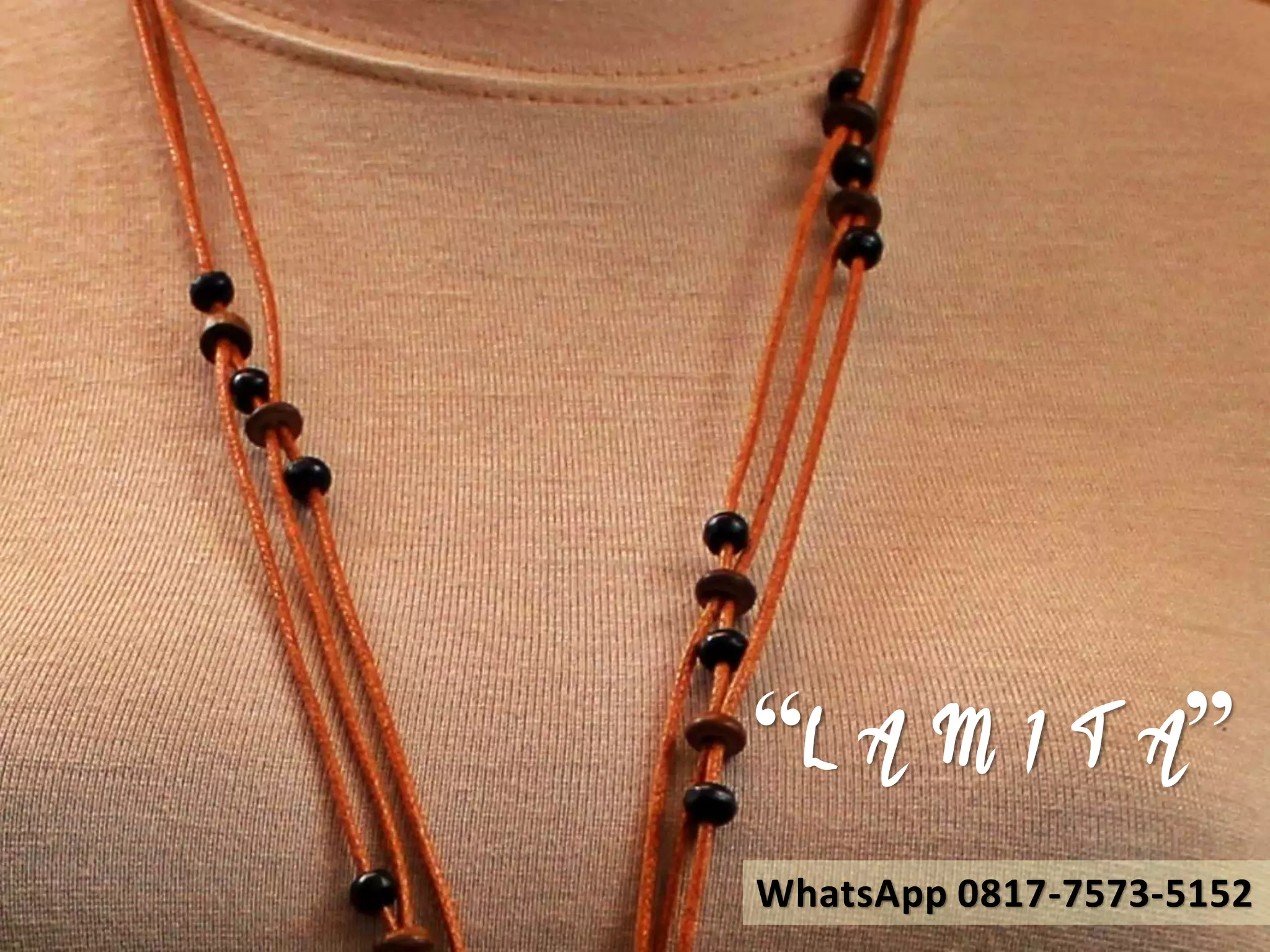 Lanyard Id Card Tali warna Coklat.pdf