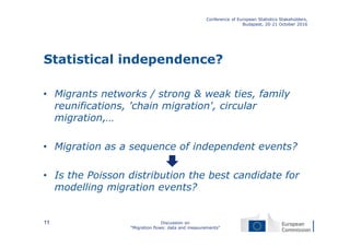 Migration flows: data and measurement - Discussion | PPT