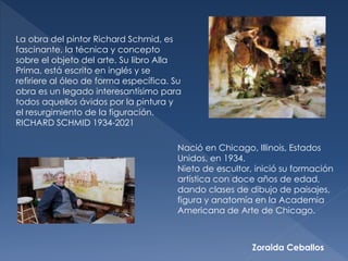 Zoraida Ceballos - La obra de richard schmid | PDF
