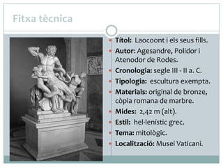 Laocoont i els seus fills | PPTX