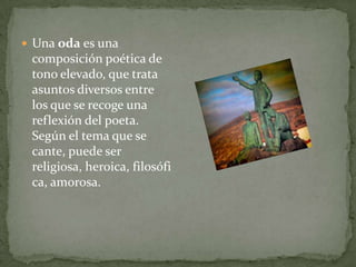 La oda | PPTX