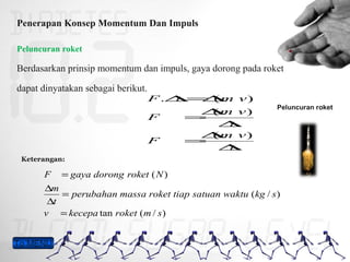 MOMENTUM DAN IMPLUS | PPT