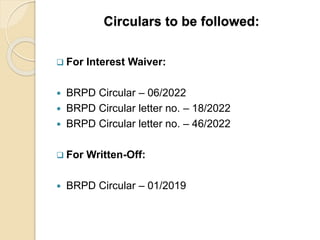 Laon Classification, Provisioning, Rescheduling - 26.12.2022.pptx