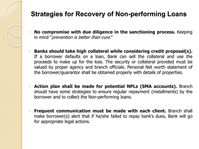 Laon Classification, Provisioning, Rescheduling - 26.12.2022.pptx ...