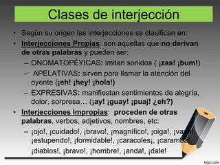La oración gramatical y las clases de palabras | PPT | Programming ...
