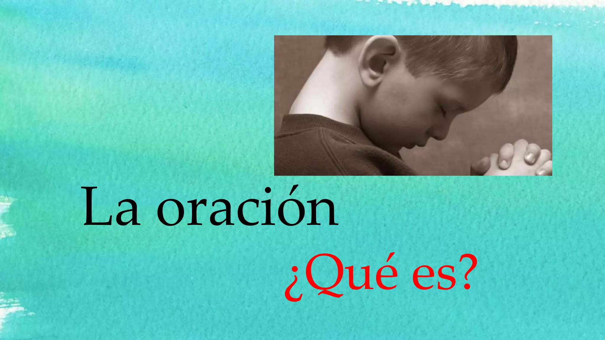 La oracion | PPT