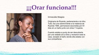 La oracion | PPTX