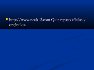 Unit 1- The organisation of the human body. Biology 3º ESO | PPT