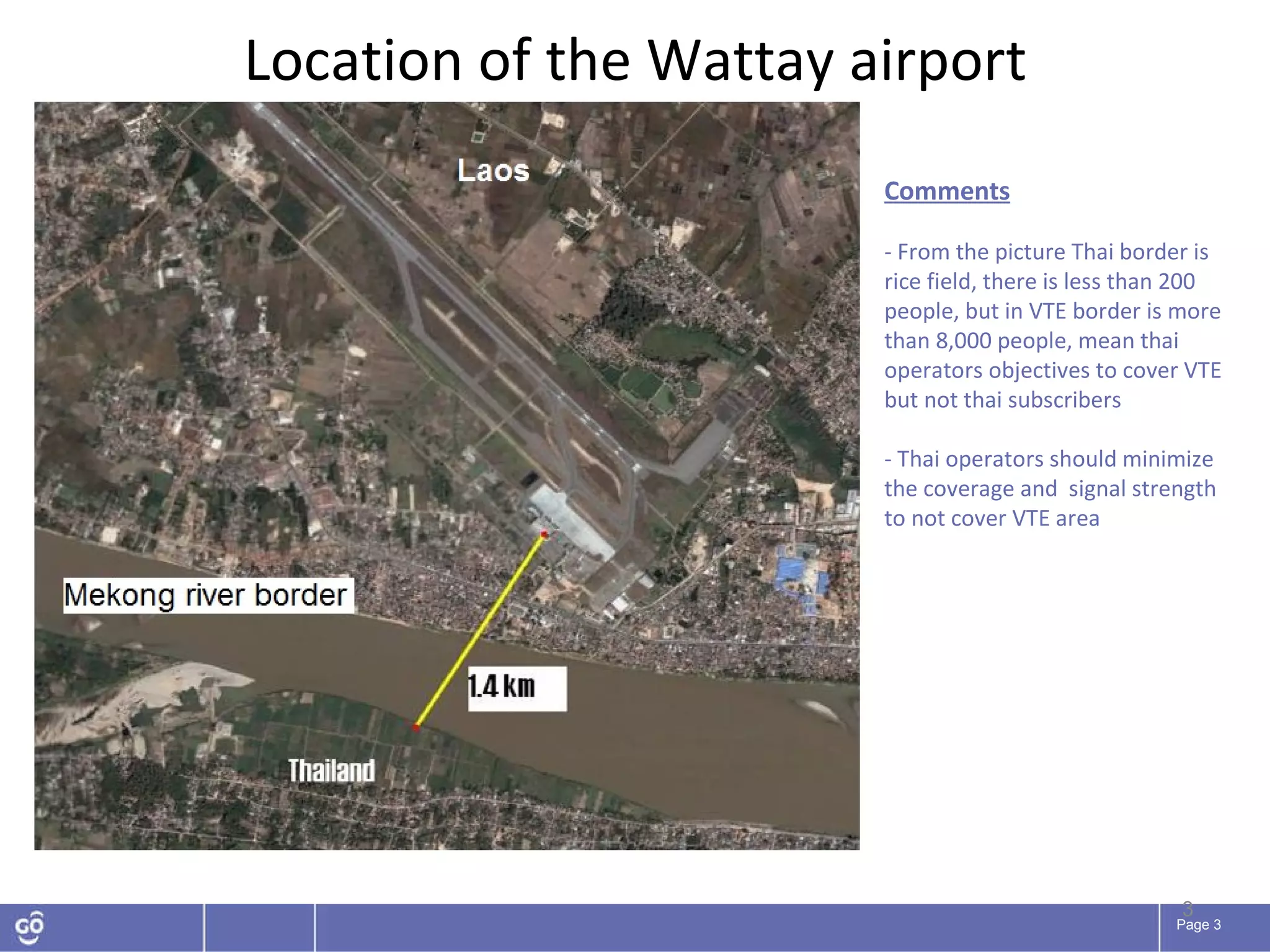 GSM Lao-Thai GSM Signal at Border | PPT