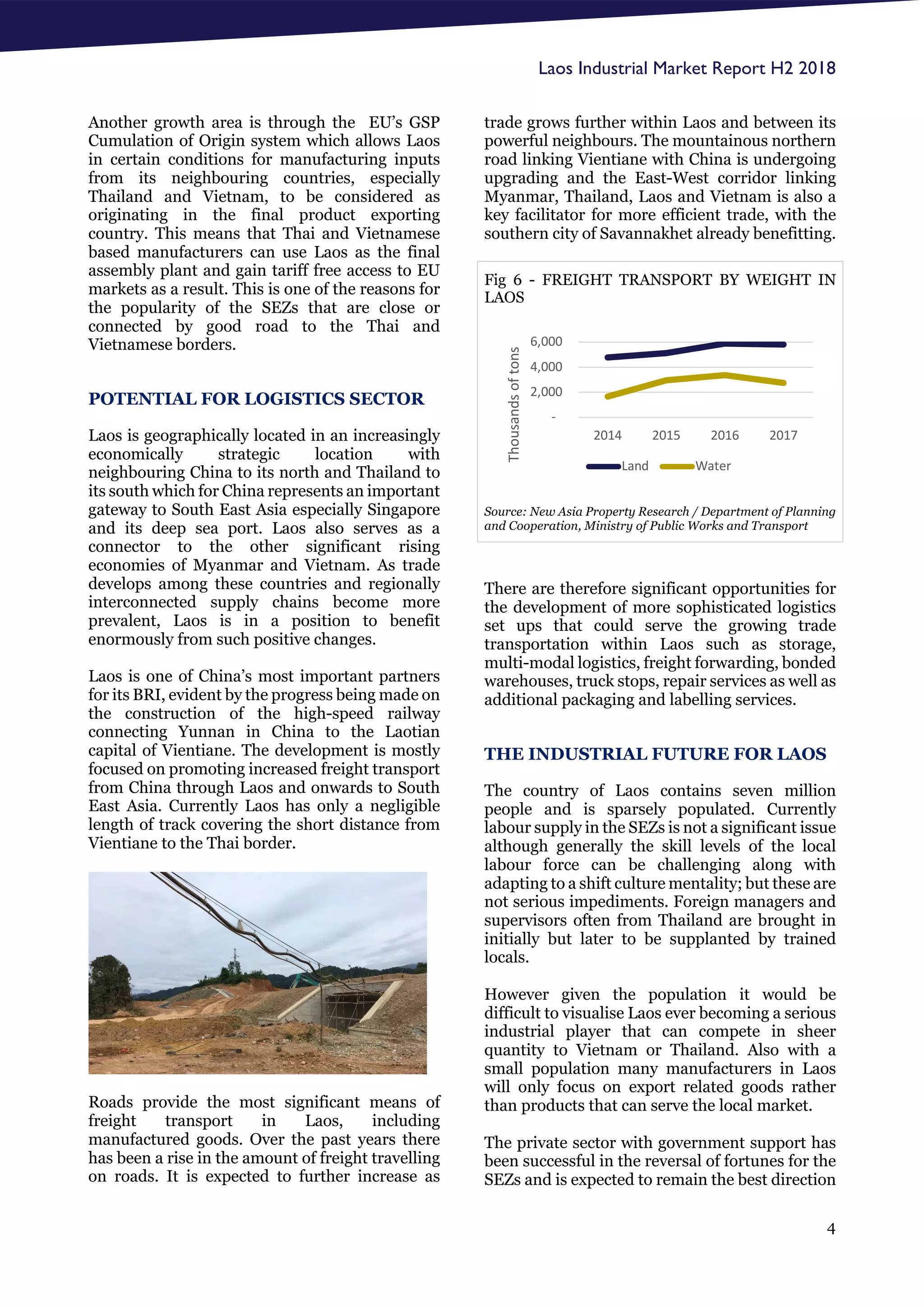 Laos Industrial Report H2 2018 | PDF