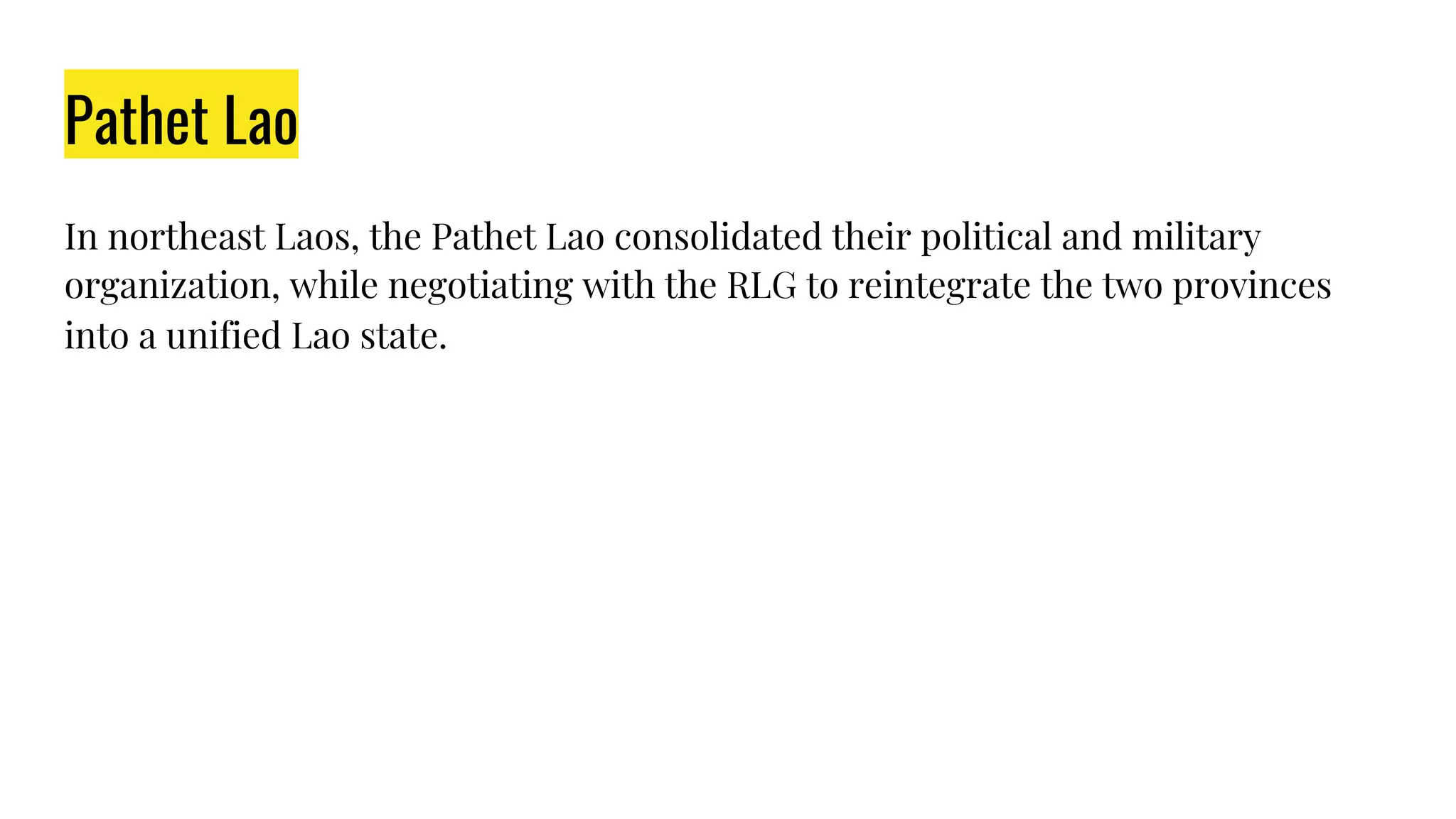 Laos political history | PDF