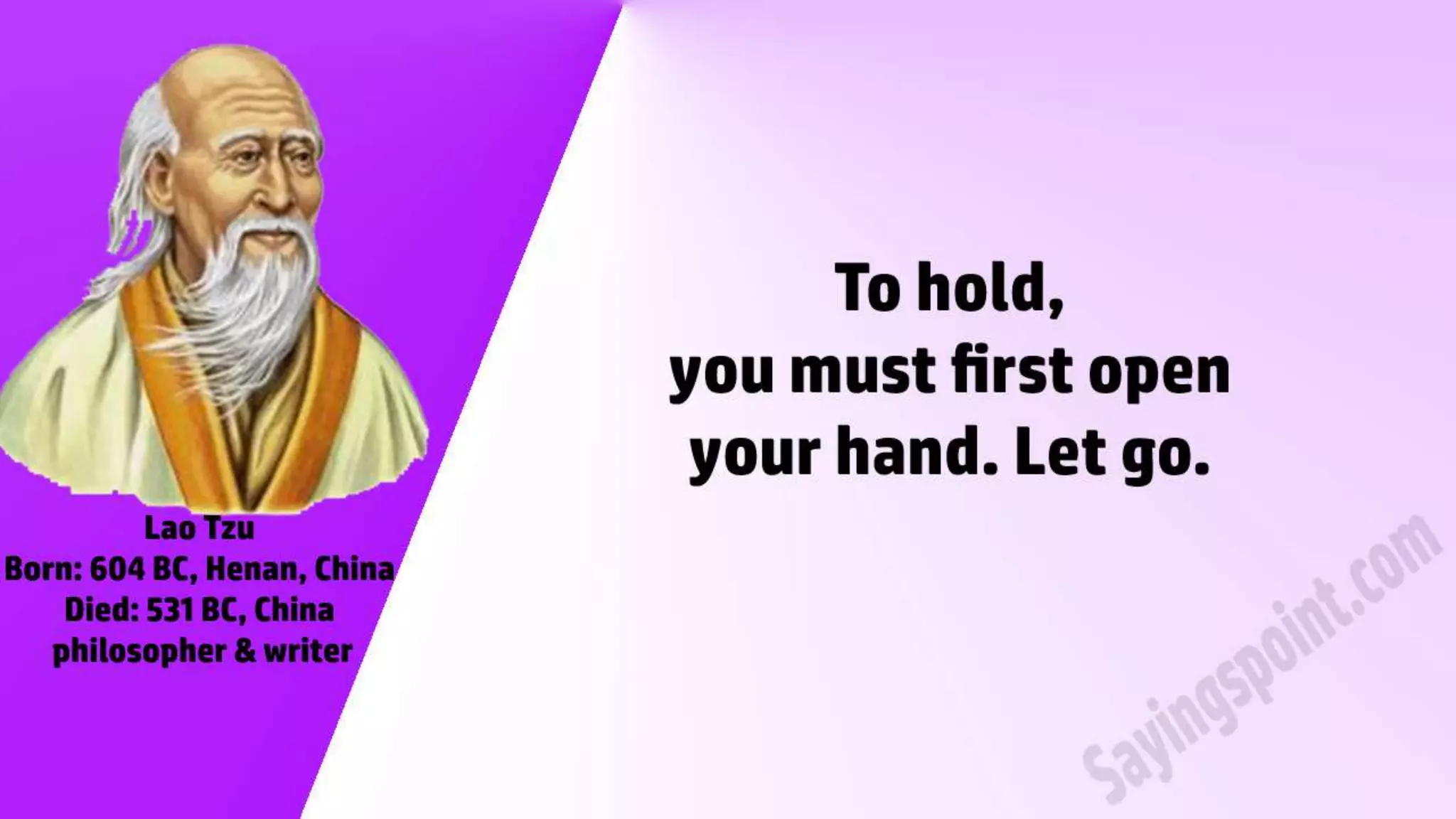 Lao Tzu Inspirational Quotes | PPTX