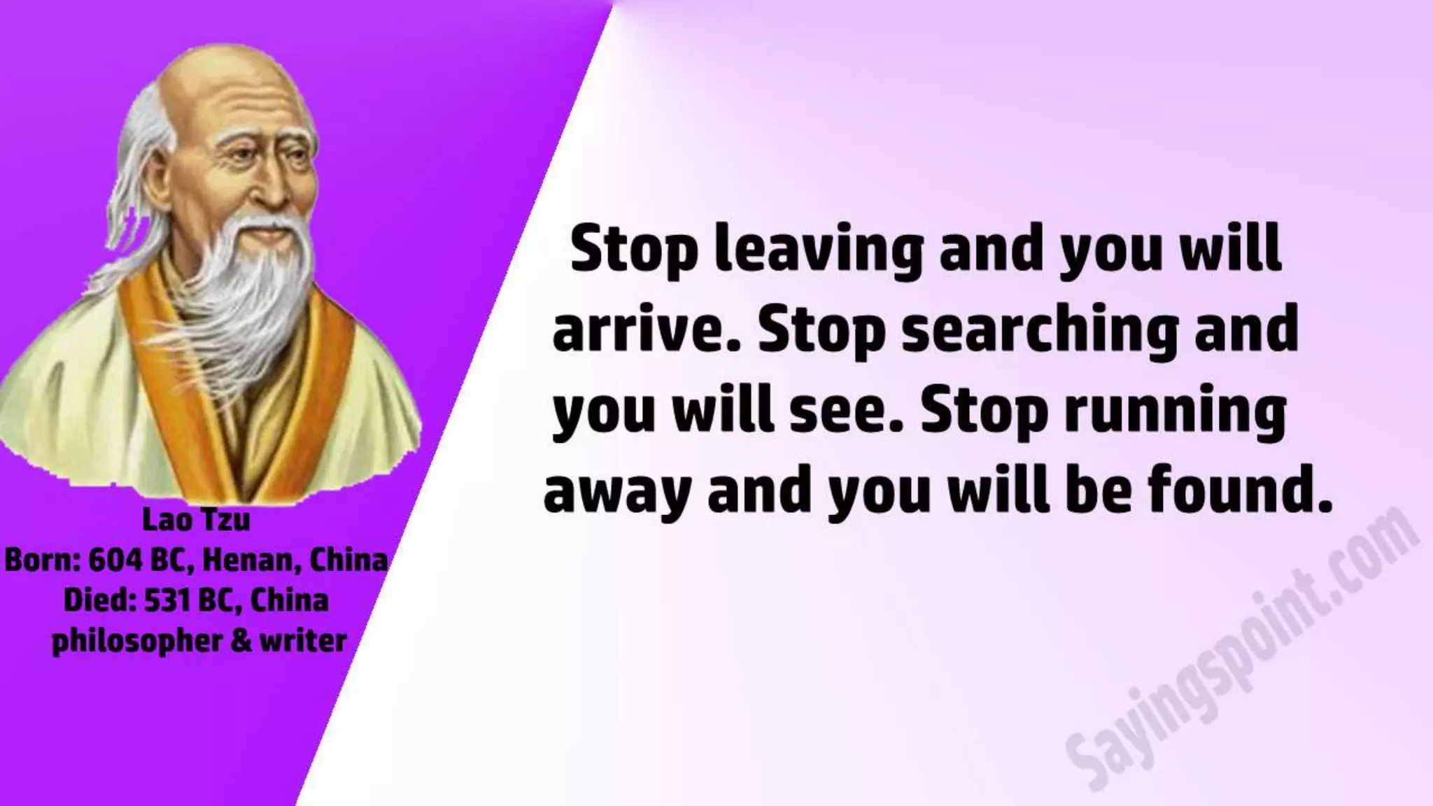 Lao Tzu Inspirational Quotes | PPTX