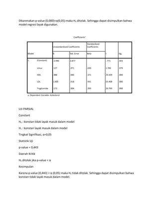 Laporan Metode Statistika | DOC