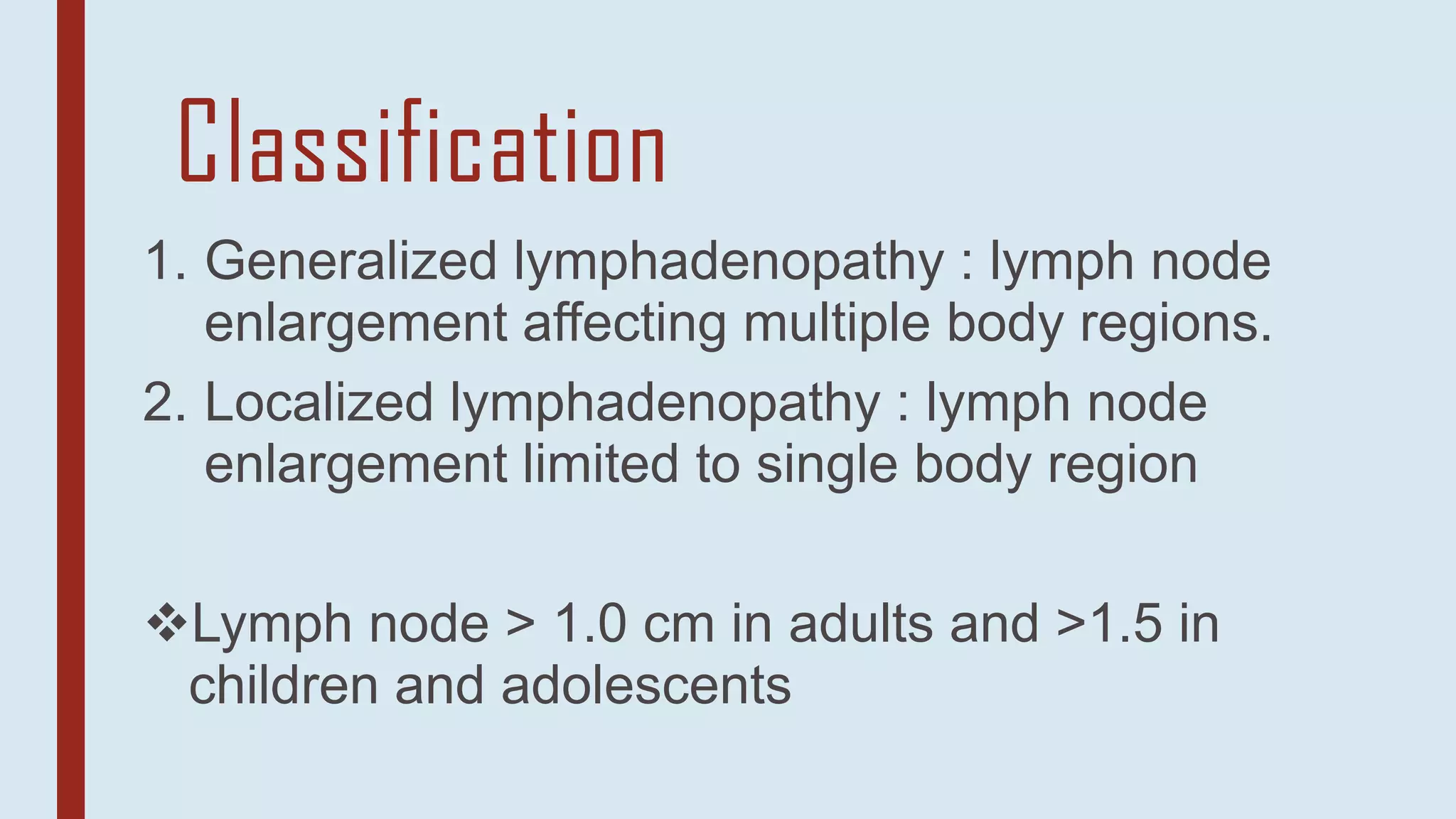 Lymphadenopathy | PPT