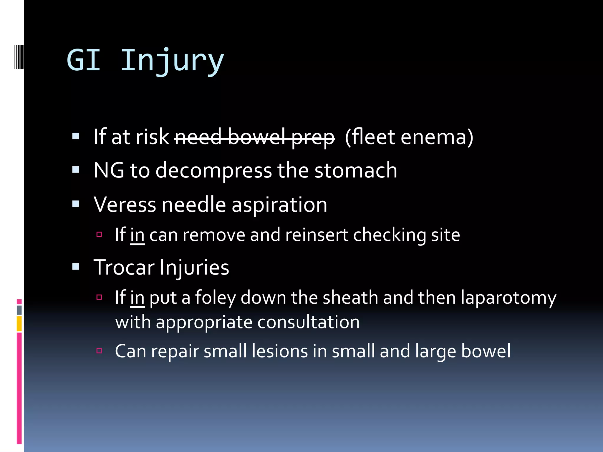 Lap anatomy and complications2012 | PPT