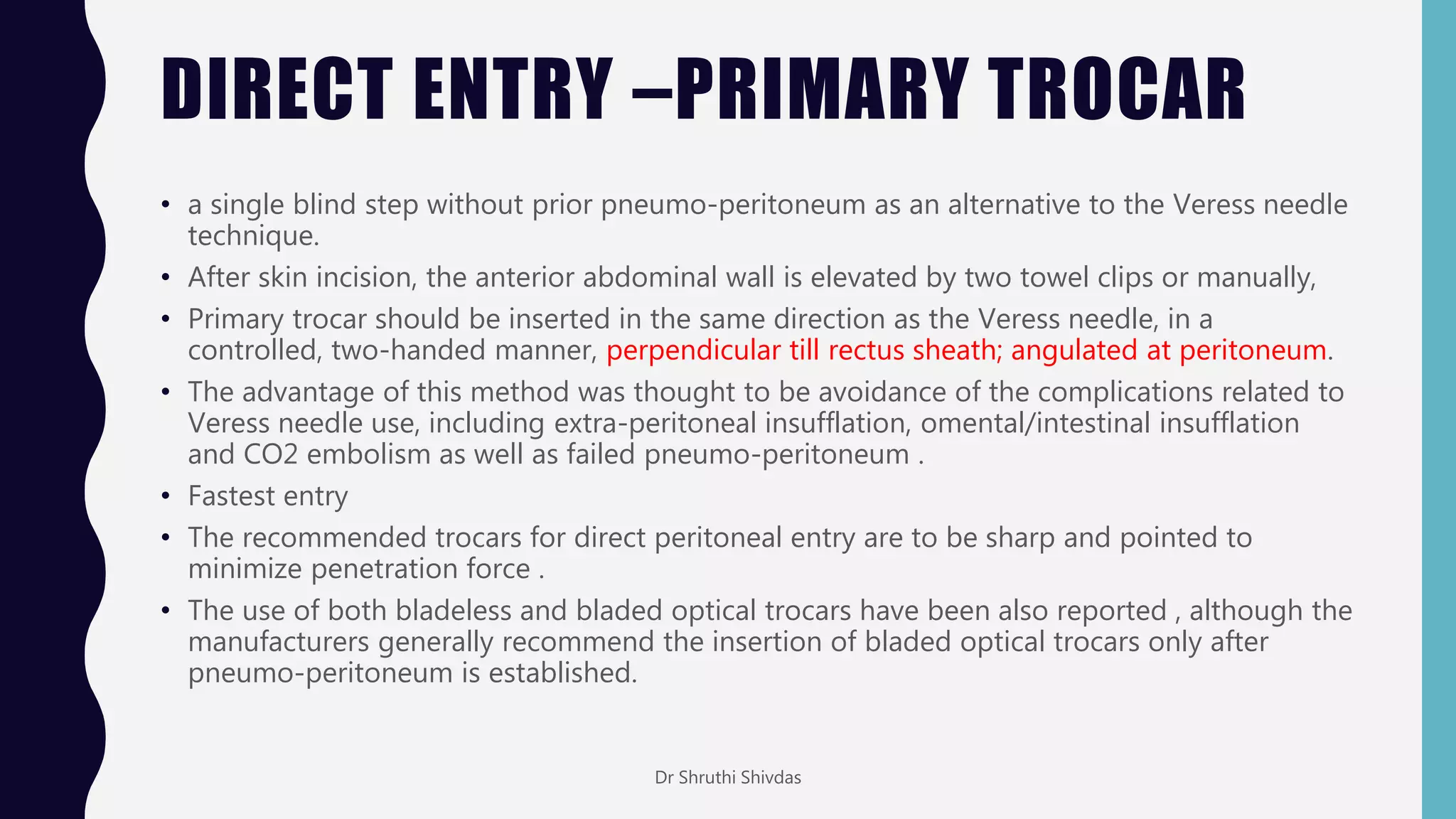 Basics of Laparoscopy Gyn | PPTX