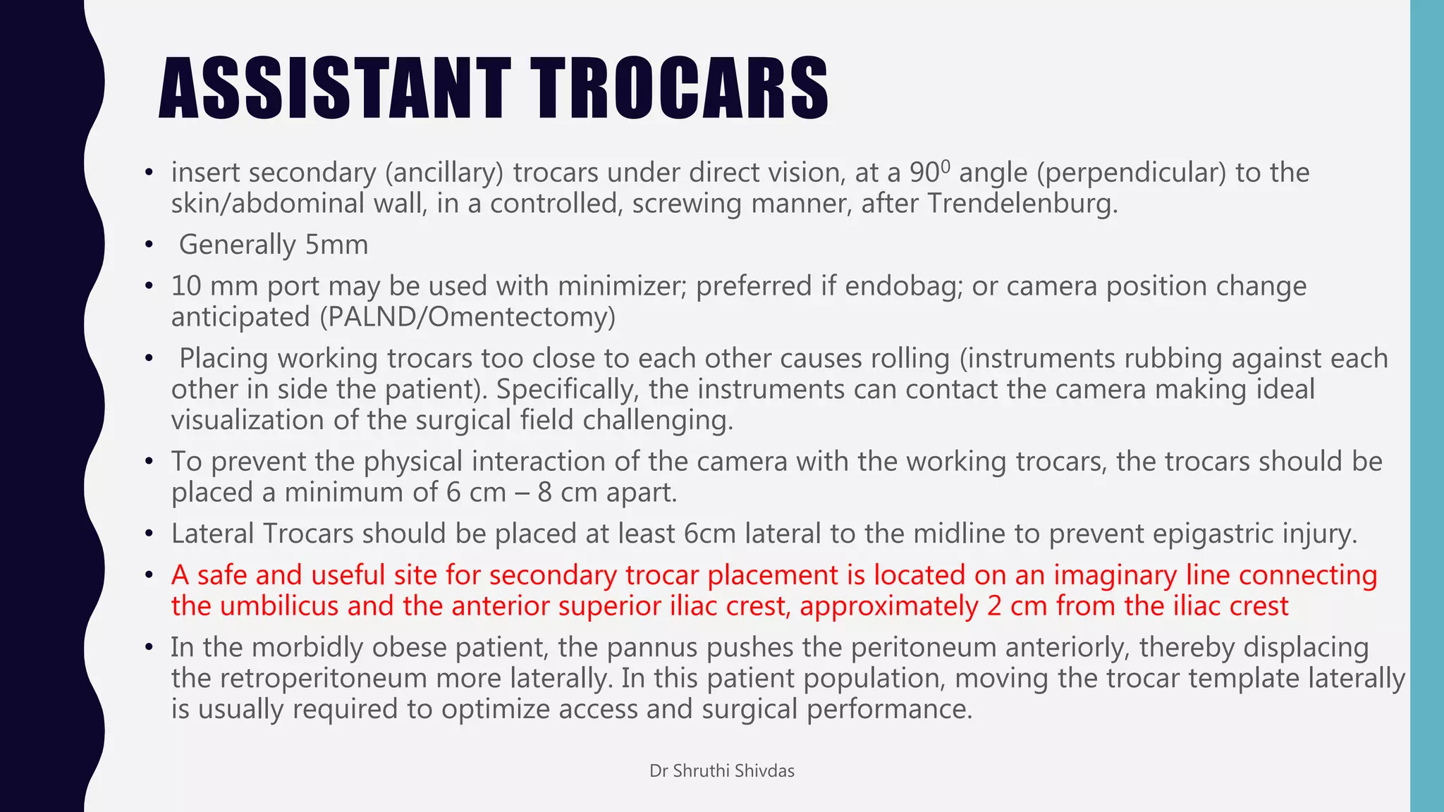 Basics of Laparoscopy Gyn | PPTX