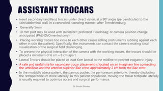 Basics of Laparoscopy Gyn | PPTX