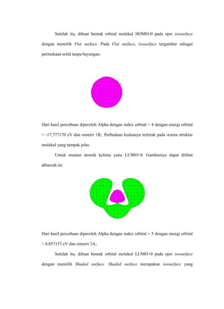 Lap. orbital molekul | DOCX