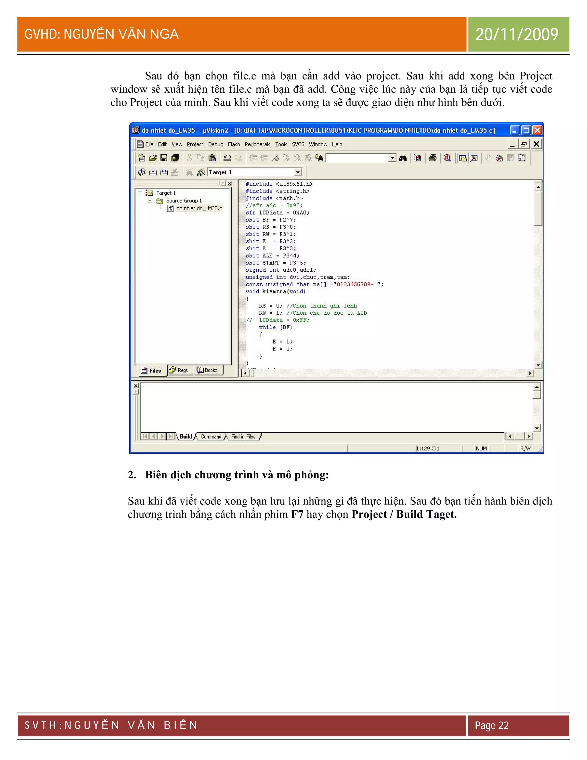 Lap trinh-c-cho-vdk | PDF