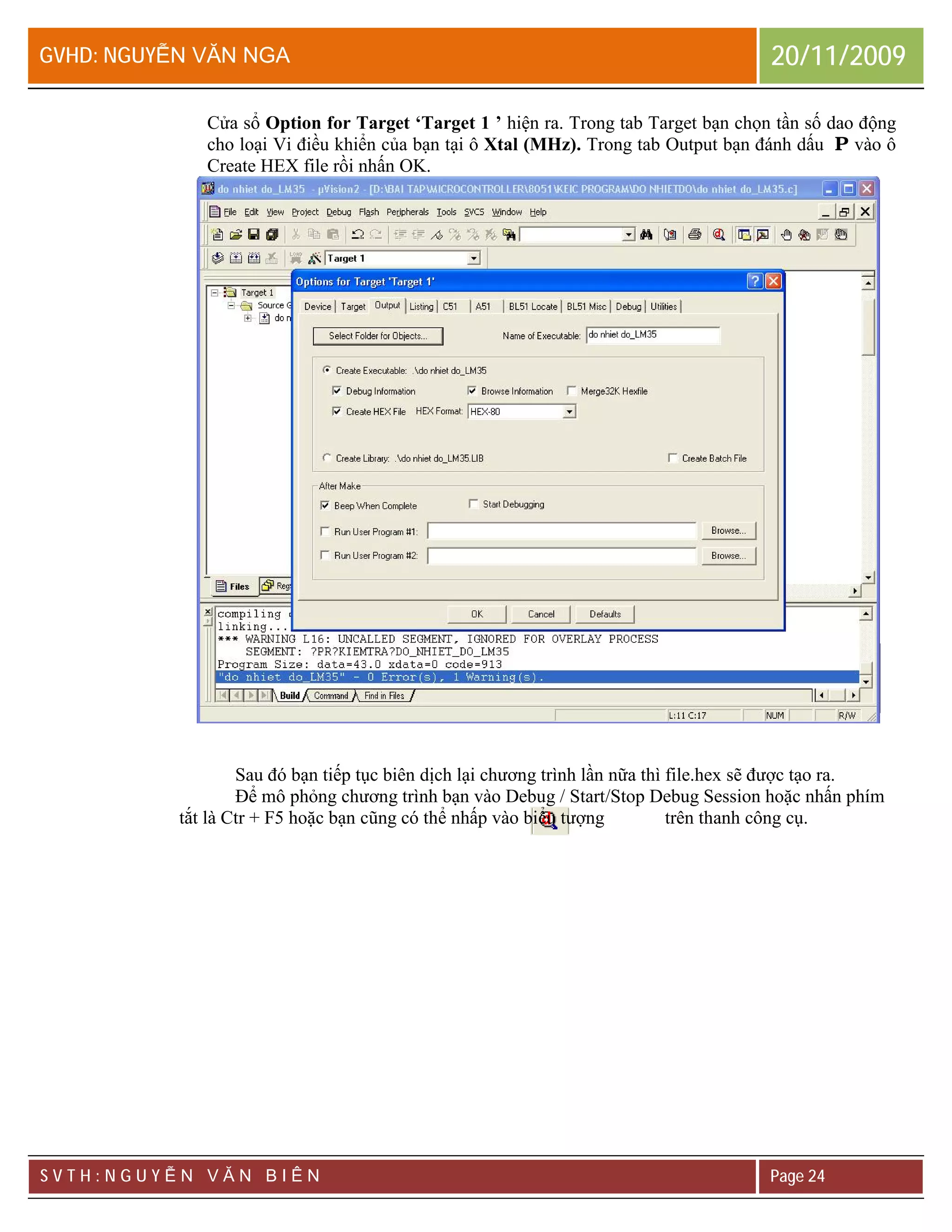 Lap trinh-c-cho-vdk | PDF