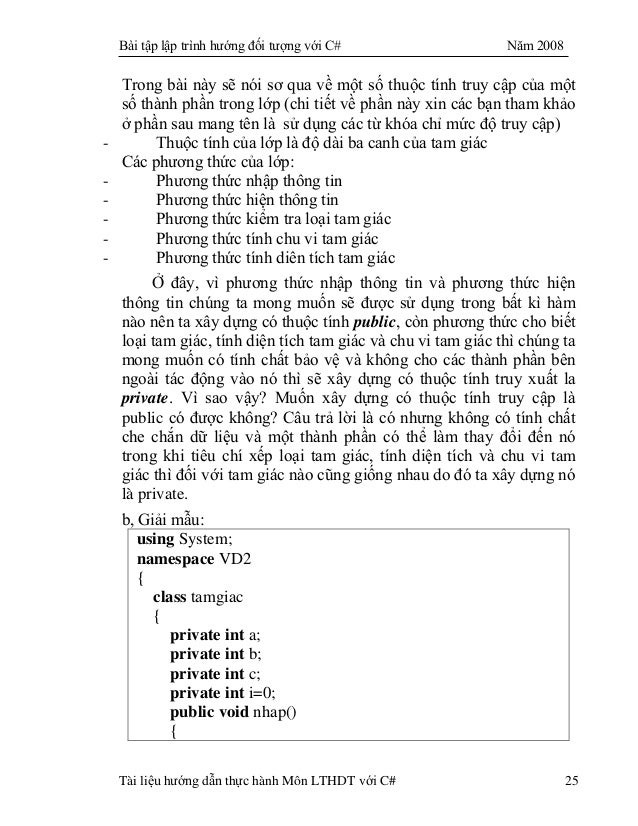 Lap trinh-huong-doi-tuong-bang-c#