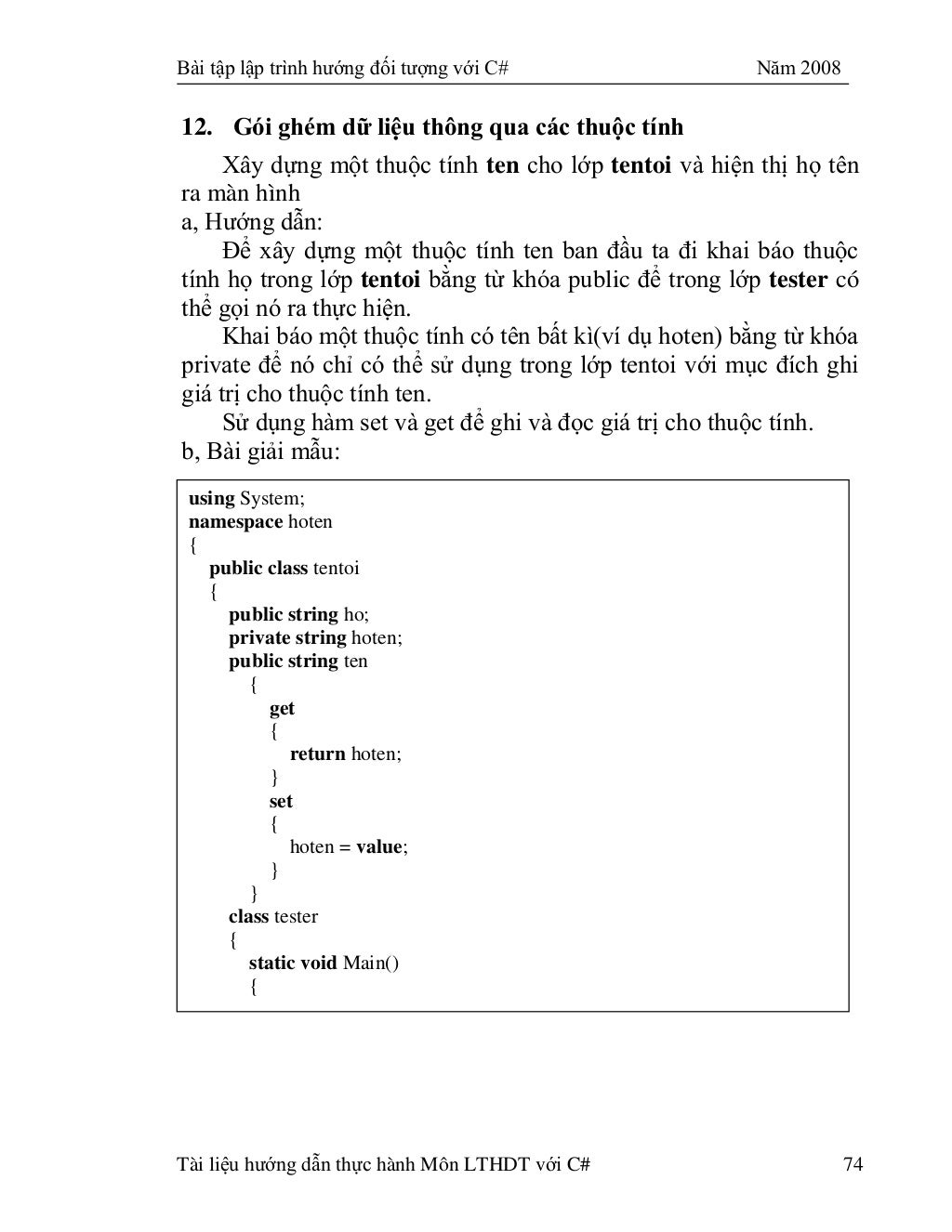 Lap trinh-huong-doi-tuong-bang-c#