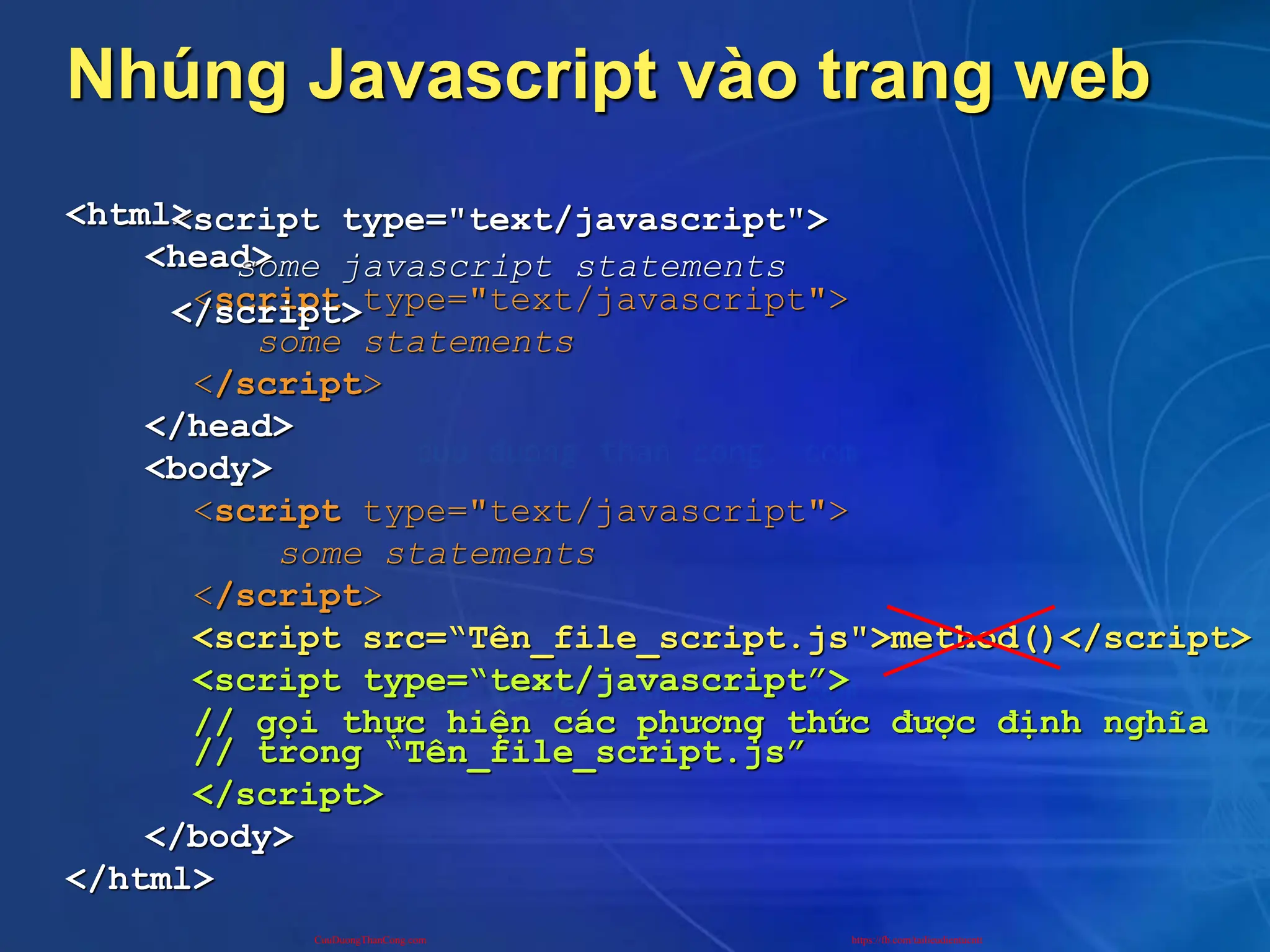 Lap Trinh Web Nguyen Huy Khanh Web1 07 Javascript [] 1 Pdf