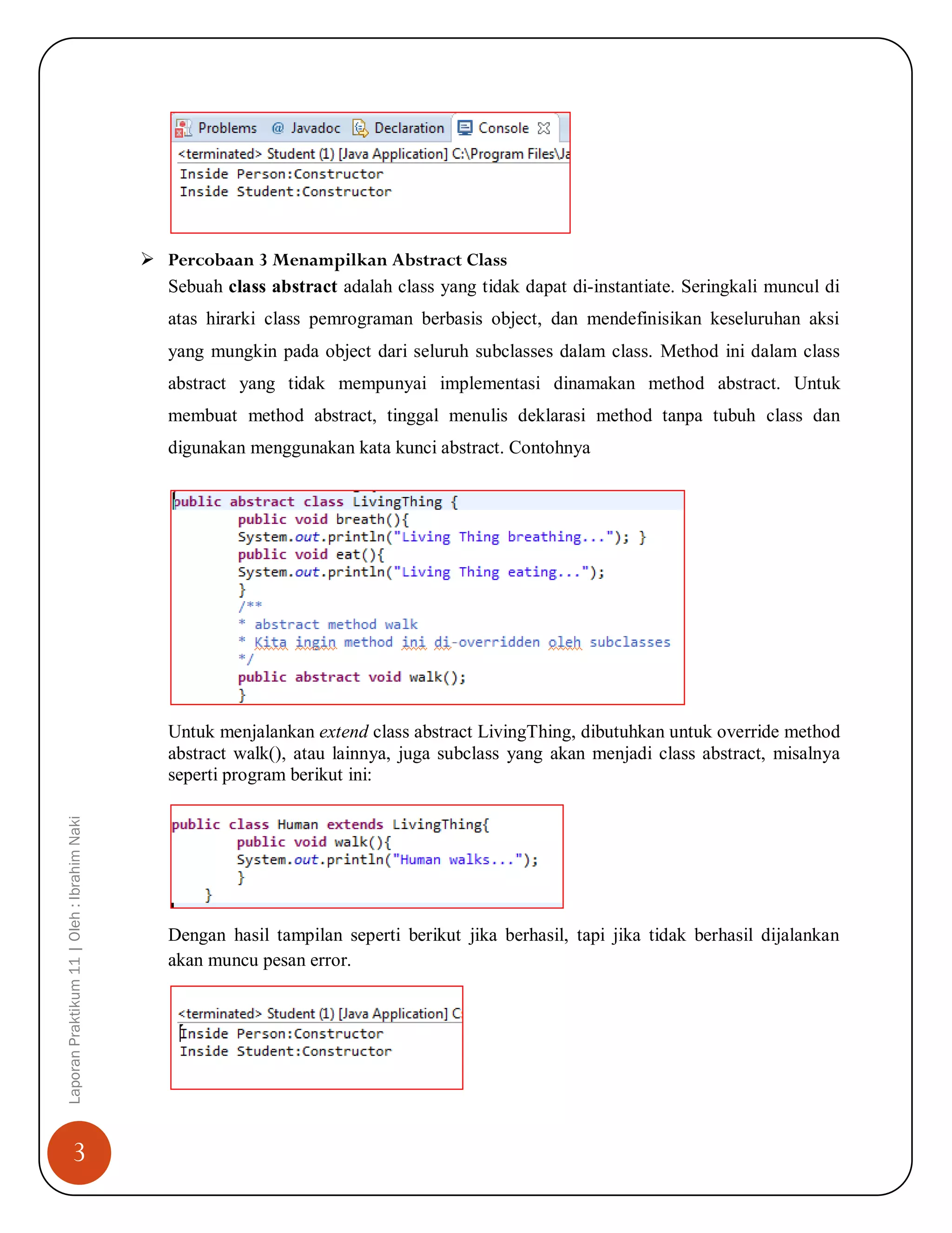 Pewarisan, Polimorfisme, dan Interface | PDF