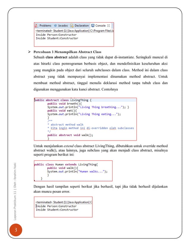 Pewarisan, Polimorfisme, dan Interface | PDF