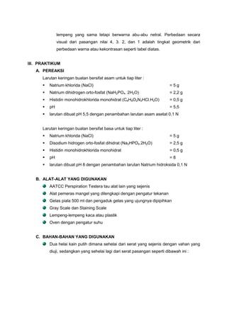 Lap 2.tlw thd keringat & uji keranjang | PDF