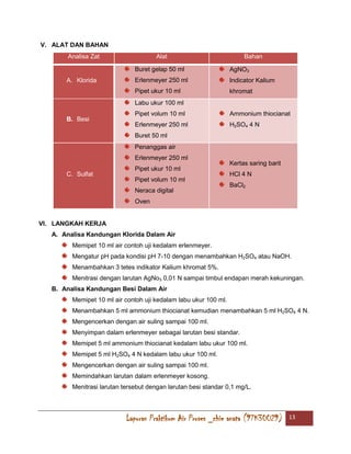 Lap air proses | DOCX