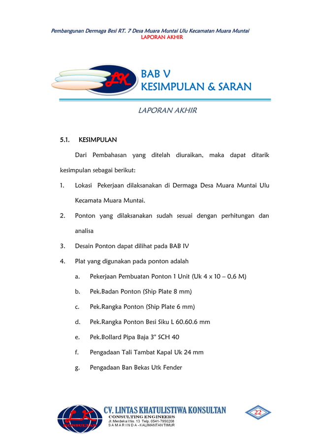 lap akhir pembangunan dermaga besi desa ma.muntai.pdf