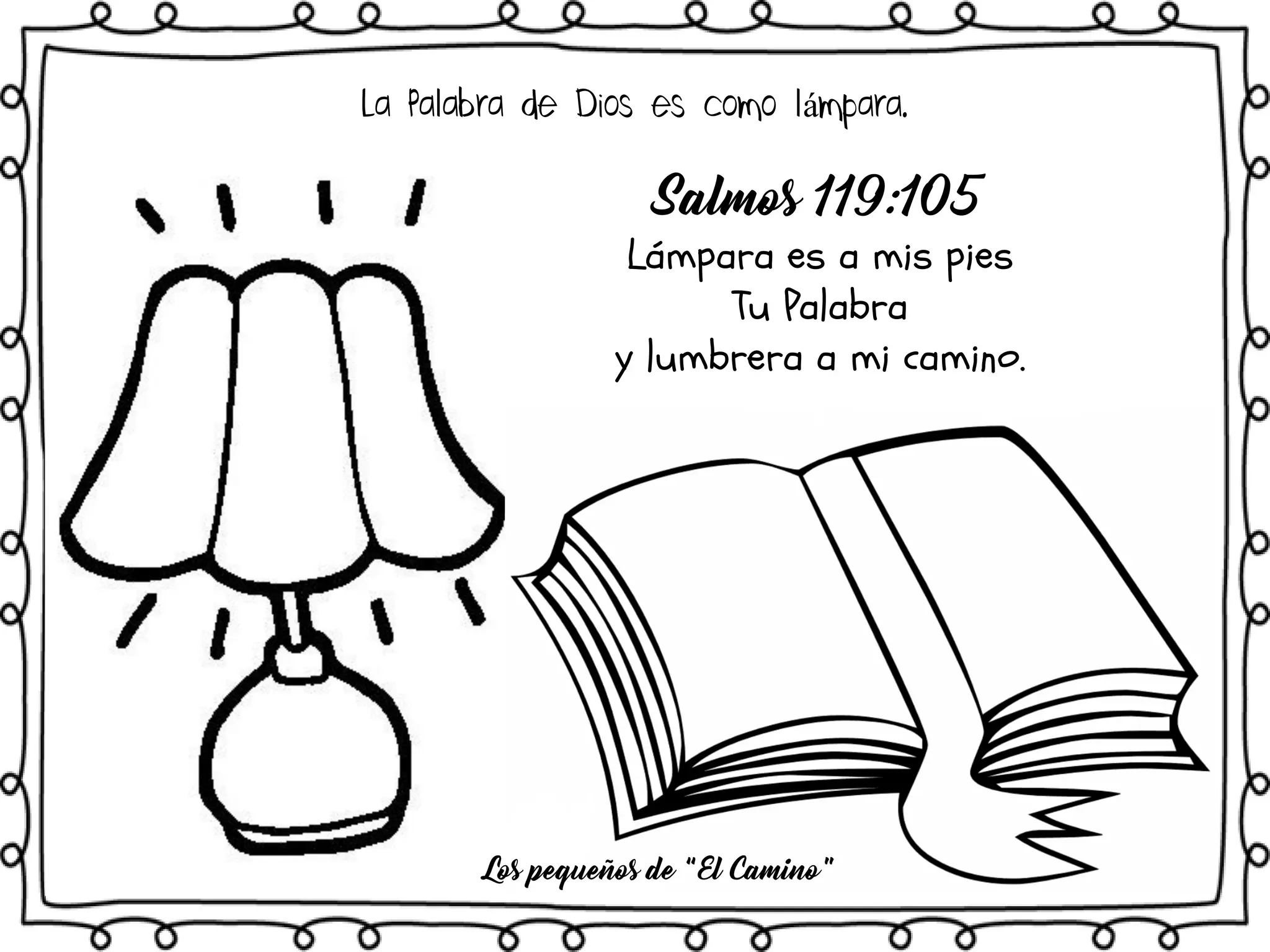 Paginas Para Colorear De La Oracion Del Señor Rezar Con Rosario
