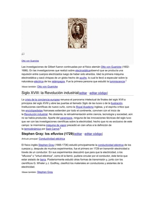 La palabra electricidad proviene del vocablo griego | DOCX
