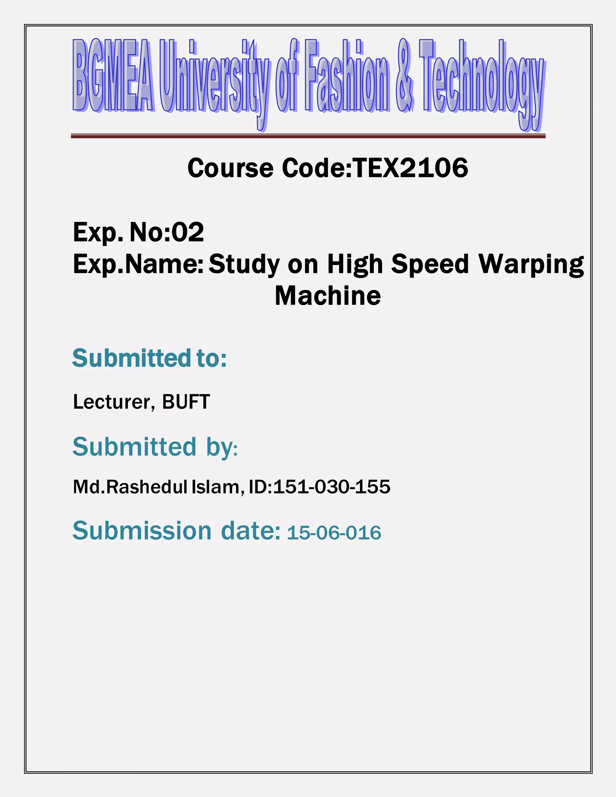 Lap and assignment cover page | PDF