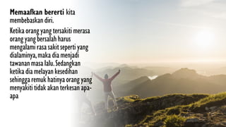 Lapangkan jiwa dengan kemaafan.pdf