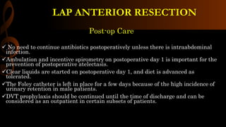 LAP ANTERIOR RESECTION-STEP BY STEP Operative Surgery.pptx