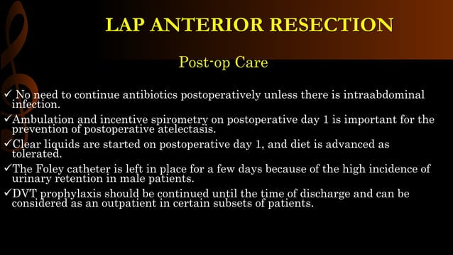LAP ANTERIOR RESECTION-STEP BY STEP Operative Surgery.pptx