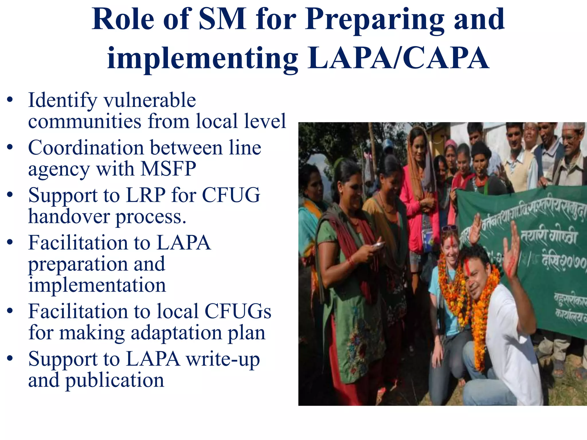 Steps of Local Adaptation Plan of Action (LAPA Process) in Community ...