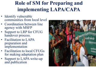Steps of Local Adaptation Plan of Action (LAPA Process) in Community ...