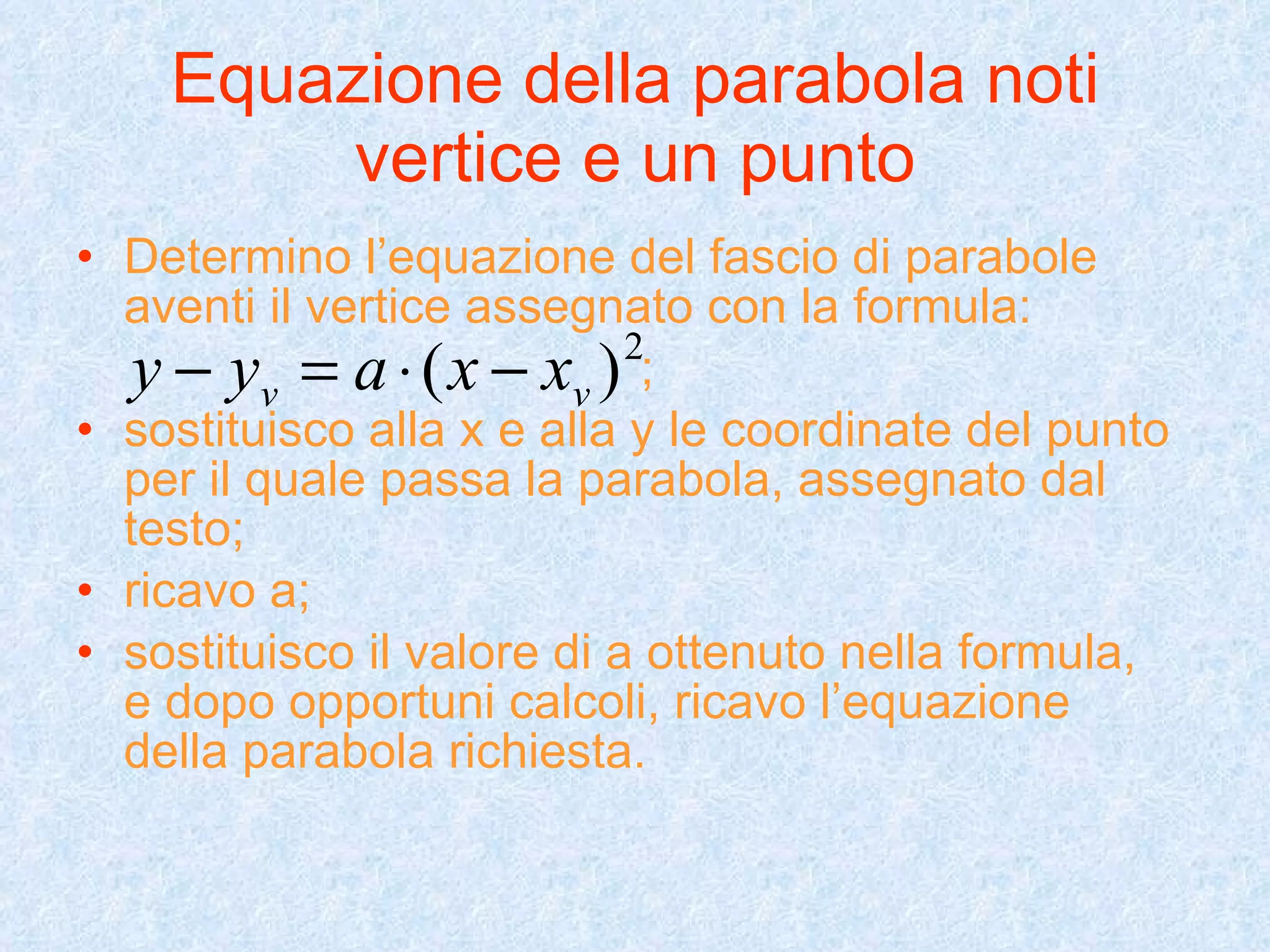 La Parabola | PPT
