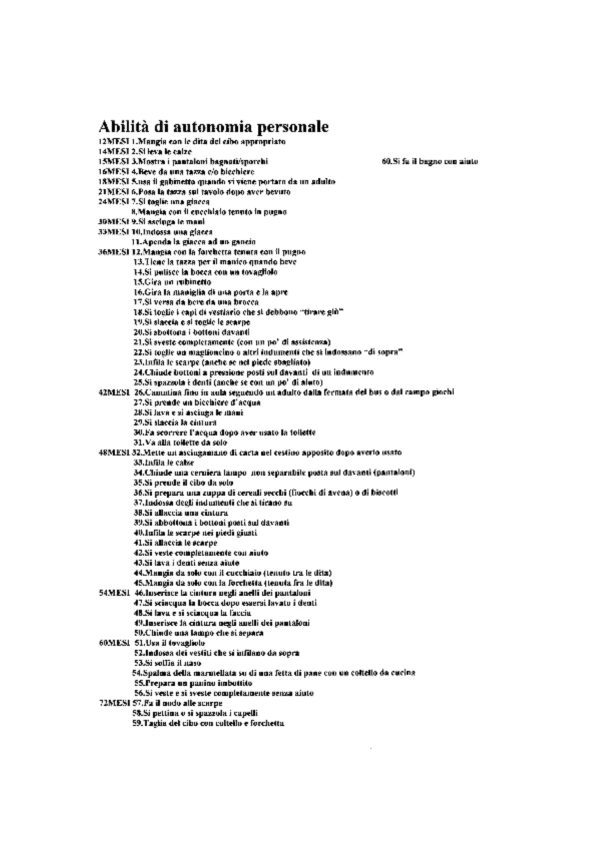 Lap area dell'autonomia personale | PDF