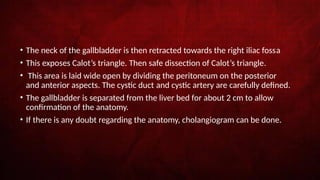 Surgery Laparoscopic cholecystectomy.pptx | Death, Injury, or Military ...