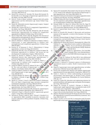 Laparoscopic Appendicectomy | PDF | Digestive Disorders | Diseases and Conditions