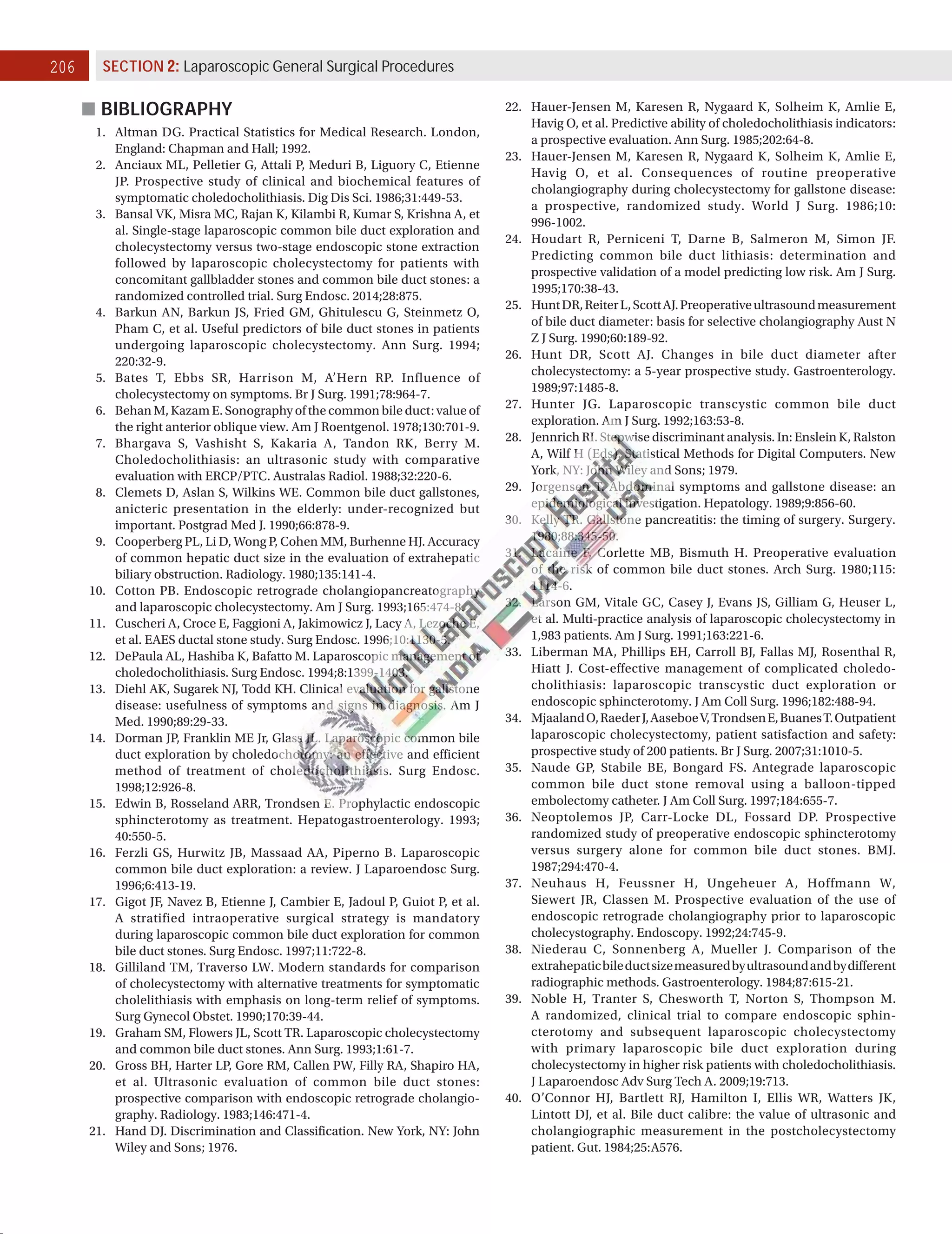 Laparoscopic CBD Exploration | PDF