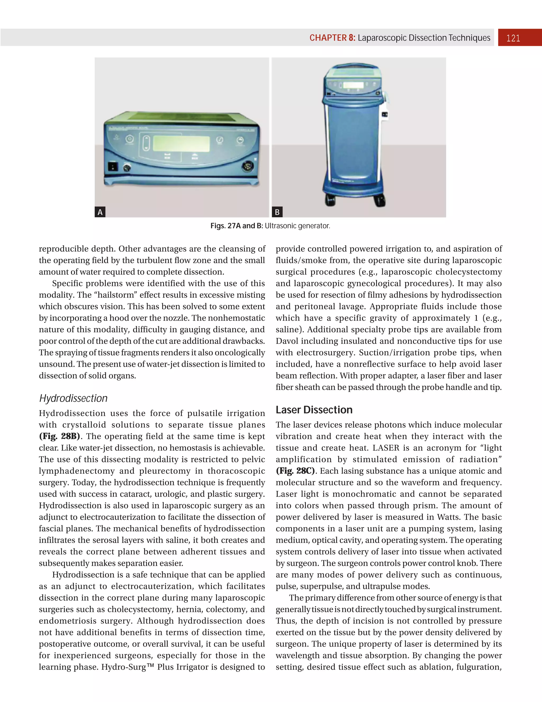 Laparoscopic Dissection Techniques | PDF